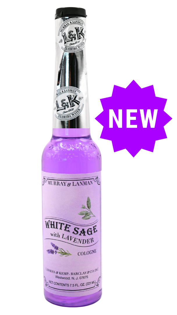 White Sage with Lavender Cologne 7.5 oz/ Case of 12